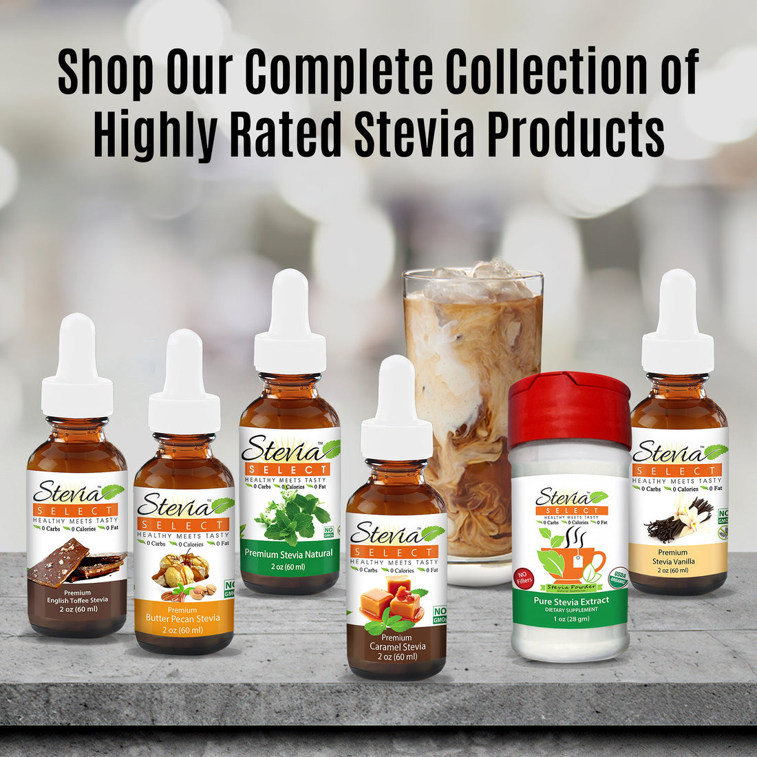 #1 Rated Pure Stevia | Natural Stevia Sweetener | Stevia Select ...